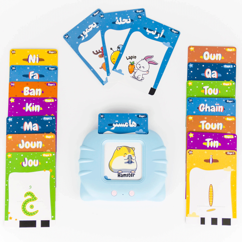 FLASH CARTE ALPHABET ARABE – Little Moominin